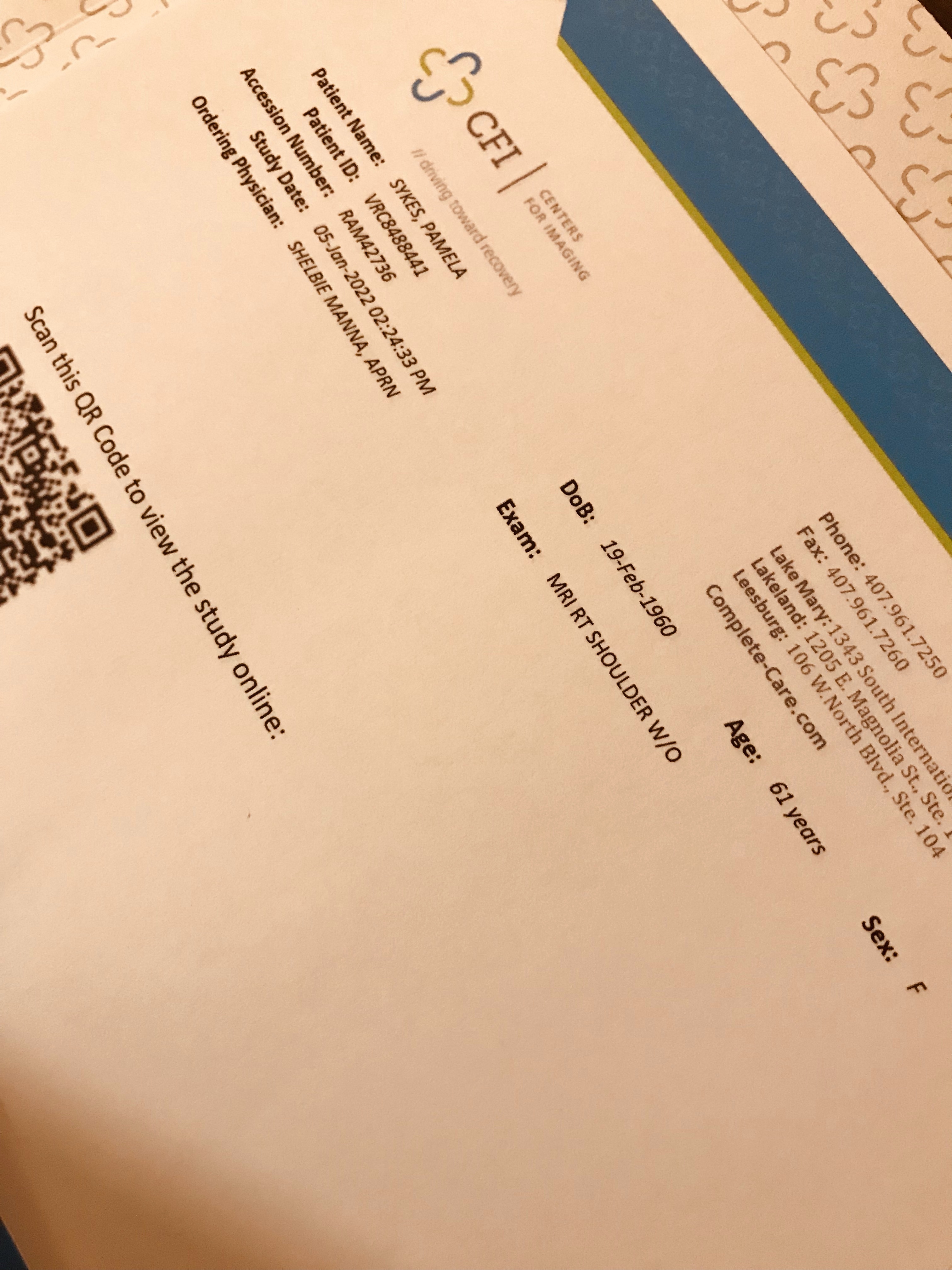 My first MRI….glad it’s over – Sykeology